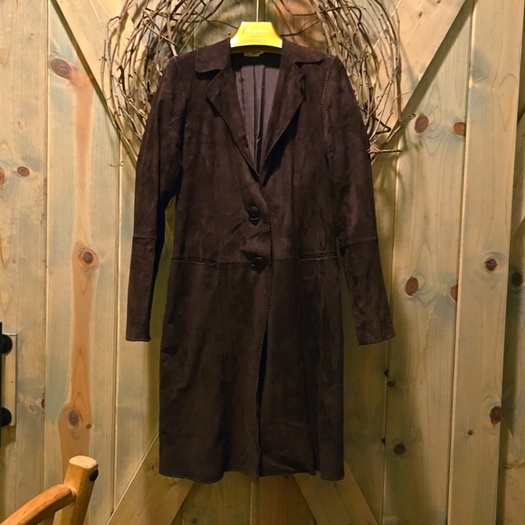 Max Studio | Jackets & Coats | Max Studio Special Edition Suede Trench ...